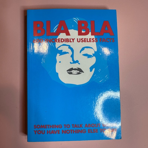 Other | Bla Bla Incredibly Useless Facts Book | Poshmark